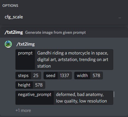 GitHub - Kalekki/stablediffusion-discord-bot-a1111: Simple discord bot ...